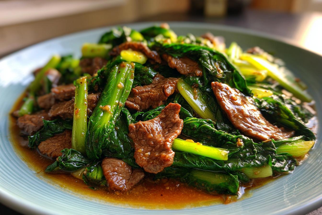 Amazing Bok Choy and Beef Stir-fry in 30 Min - smaakvolle