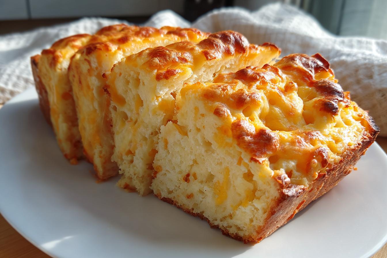 Easy Cheesy Quick Bread: 1 Delicious Loaf - smaakvolle