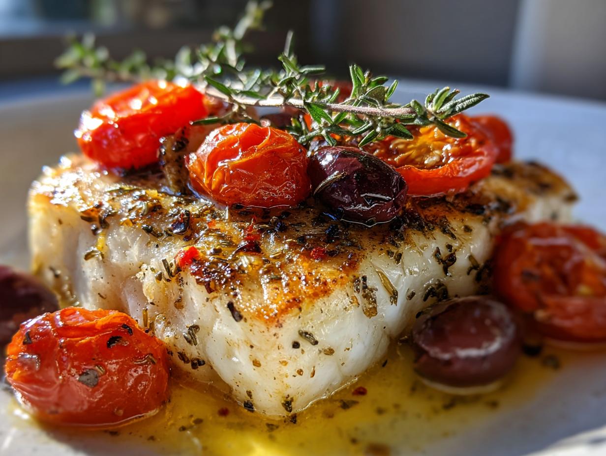 Mediterranean Baked Fish Delight: 15 Min Magic - smaakvolle