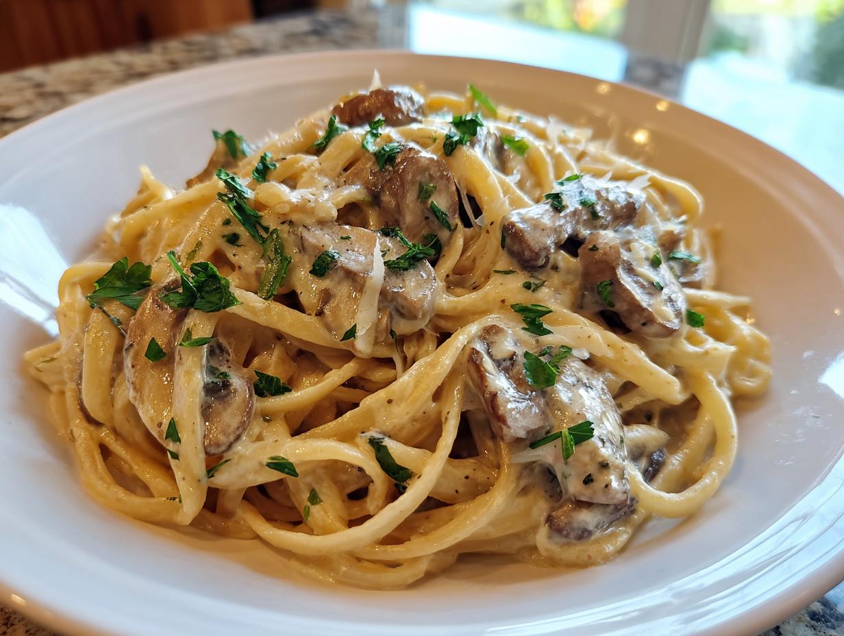 Creamy Miso Mushroom Pasta: 1 Geweldige Smaakbom - smaakvolle